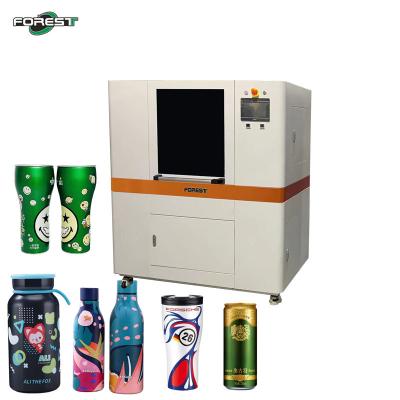 Cina Digital Inkjet Cylinder Uv Printing Machine 30s / Bottle Cup Industrial Printer in vendita