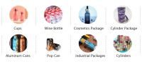 China Digital Inkjet Printer 360 Degree UV Tumble Printer For  Cylindrical And Conical Objects for sale