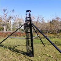 China 30M 11 Sections Freestanding Cell On Wheel Tower for sale