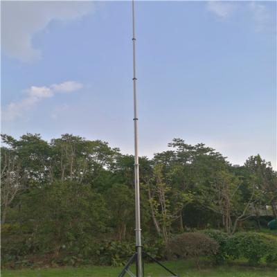 Cina 9M mobili a terra 30 piedi che incastrano l'albero dell'antenna in vendita