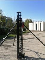 China 50ft  8 Sections Winch Up Ground Support Truss Tower for sale
