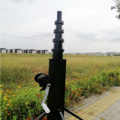 Cina albero telescopico di alluminio Palo 12m 40ft in vendita