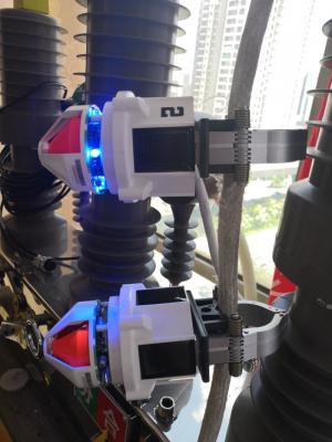 China High Frequency Low Voltage Overhead Line Fault Indicator with Alarm Output Relay for sale
