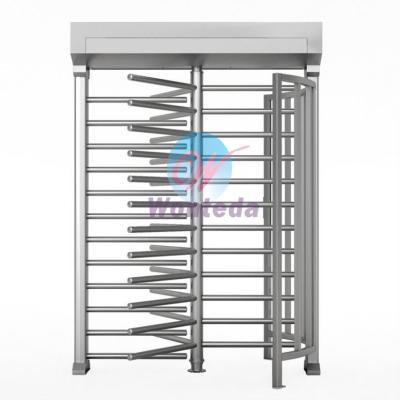 China Automatic Full Height Turnstile 304# stainless steel Pedestrian Access Turnstile for sale