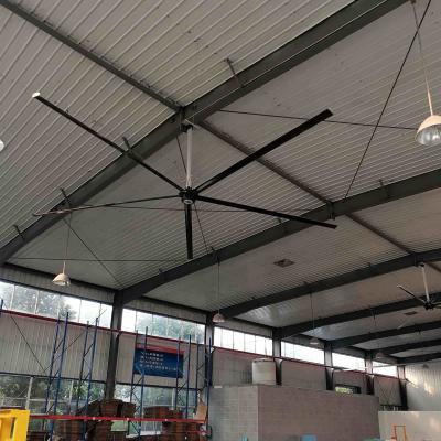 Cina L'alta efficienza grande HVLS industriale smazza i grandi ventilatori da soffitto del magazzino 1.5kw di 7.1m in vendita