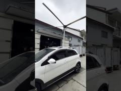 Big fan on a small car