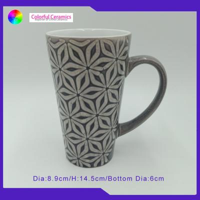 China Anti - Corrosion Glaze Promotional Ceramic Coffee Mugs Ceramic Mugs With Logo for sale