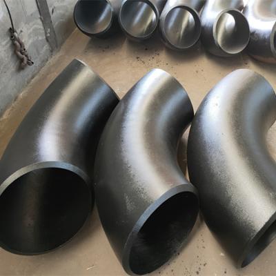 China DN15 - DN600 Kohlenstoffstahl-Fitting LR 90 Grad-Ellbogen nahtloses Sch 40 zu verkaufen