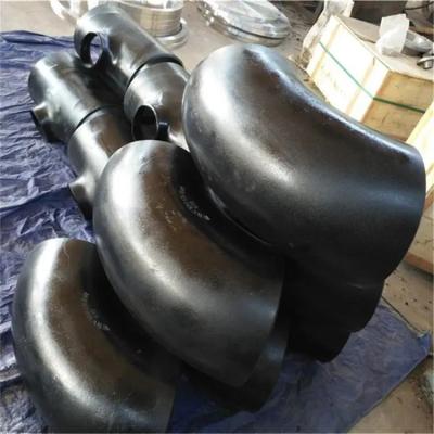 China 90 Degree Black Petroleum Carbon Steel Elbow Fittings Astm zu verkaufen