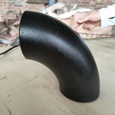 China LR Naadloos Buttweld de MontageKoolstofstaal ASTM Sch40 van SR St37.0 de Elleboog van de 90 Graadpijp Te koop