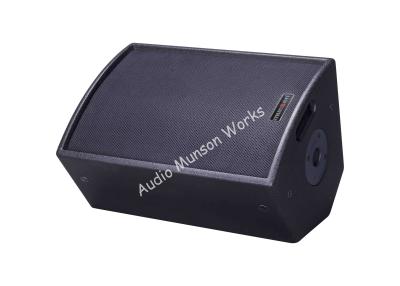 China Black Live Audio Coaxial Passive Stage Pro Audio Speakers 60Hz - 19KHz for sale