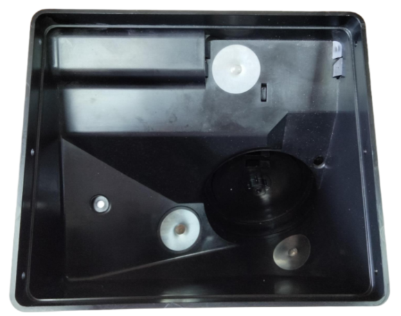 Non-Configed Double Bowl Coin Hopper top view