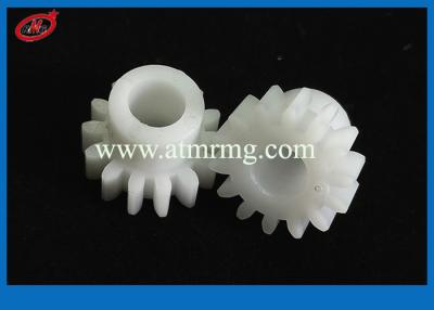 China atm spare parts Diebold 368 dispenser U2UR white 14T Gear with pin hole for sale