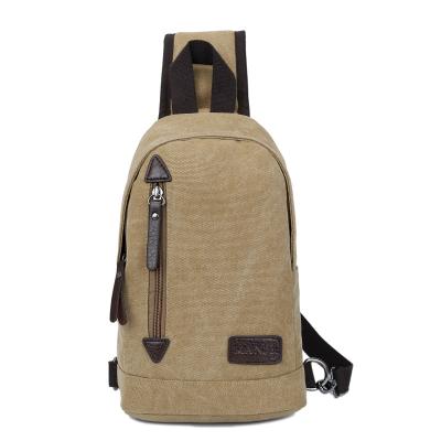 China New Canvas Bag Messenger Shoulder Men Bag Chest Bag for sale