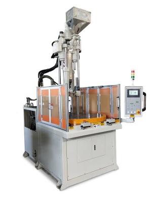 China High Efficiency 55 Ton Vertical Rotary Injection Molding Machine For Filter for sale