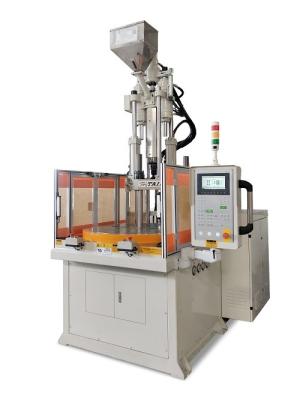 China High Efficiency 55 Ton Vertical Rotary Injection Molding Machine For Filter for sale