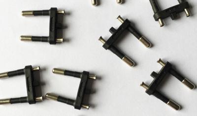 China 85 Ton Vertical Single Slide Injection Molding Machine For 2 Prong Plug Insert for sale