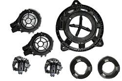 China Auto Parts Low Work Table Injection Molding Machine With Rotary Table 120 Ton for sale