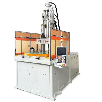 China 200 Ton Vertical Rotary Table Injection Molding Machine Used For Auto Parts Air Filter for sale