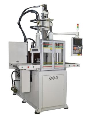 China Shoe Sole Vertical plastic Injection Molding Machine with double slide skateboard for sale