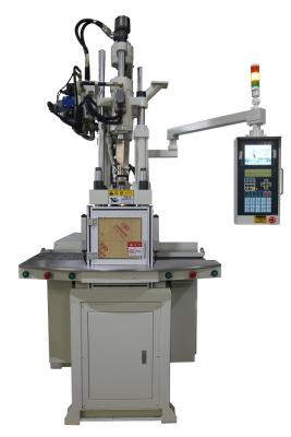 China 55 Ton Vertical Injection Molding Machine For Screwdriver With Double Slide for sale