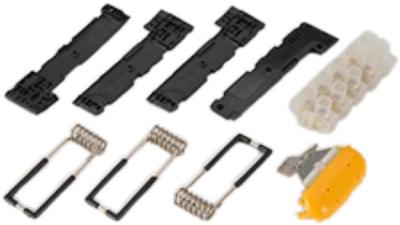 China Spring Accessories Making Machine Injection Molding Machine With Double Slide for sale