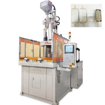 China 120 Ton Vertical Rotary Plastic Injection Molding Machine For Mobile Phone Accessories for sale