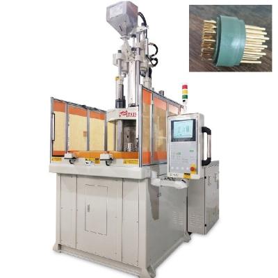 China Specifical Connector Making Machine 120 Ton Vertical Rotary Table Injection Molding Machine for sale
