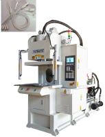 China High Efficiency 55 Ton  Data Cables  Injection Molding Machine With C Type White for sale