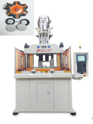 Cina Alta efficienza 120 tonnellate Verticale doppia macchina a iniezione a colori utilizzato per il coperchio di tazza in vendita