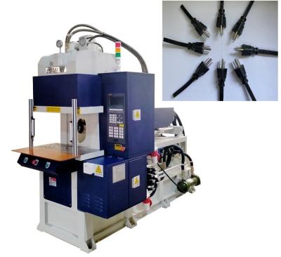 Cina Alta efficienza 55 tonnellate Vertical Injection Molding Machine per il cavo di alimentazione con colore blu in vendita