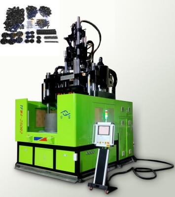 Cina Macchina per stampaggio a iniezione verticale da 250 tonnellate con tavolo di lavoro basso utilizzata per accessori per auto in vendita