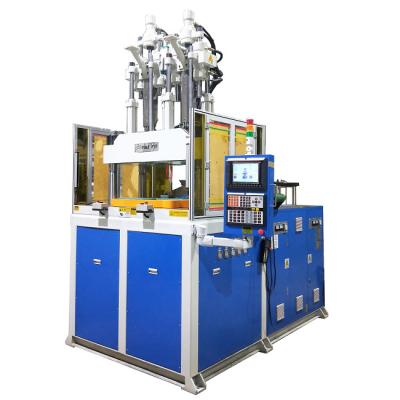 China 120 ton twee-kleurige verticale spuitgietmachine voor het maken van thermometers Te koop