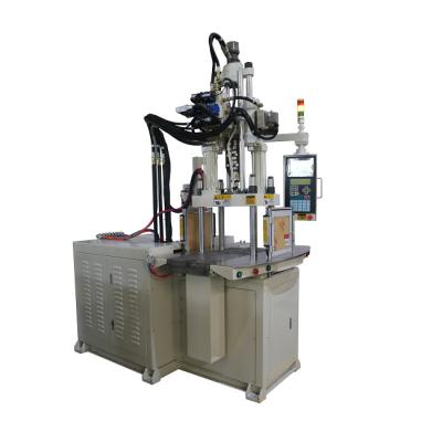 Cina 55 tonnellate Doppia Slide Verticale Iniezione stampaggio macchina per la fabbricazione di cinture per spalle in vendita
