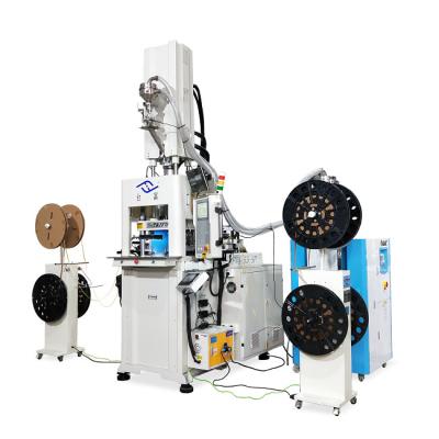 Cina 55 tonnellate Alta Velocità Verticale Stampaggio a Iniezione per la Fabbricazione di terminali di connettori in vendita