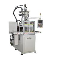 China High Efficiency Double Slide Vertical Injection Molding Machine For Making Shoes for sale