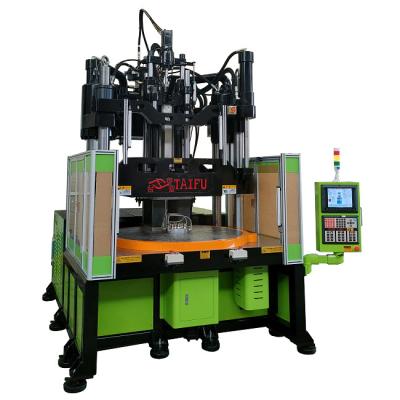中国 120 Ton Low Work Table Vertical Injection Molding Machine For Making Luggage Wheels 販売のため