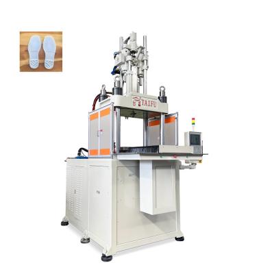 Cina Macchina per stampaggio a iniezione a singolo scivolo verticale da 160 tonnellate utilizzata per la fabbricazione di scarpe in vendita