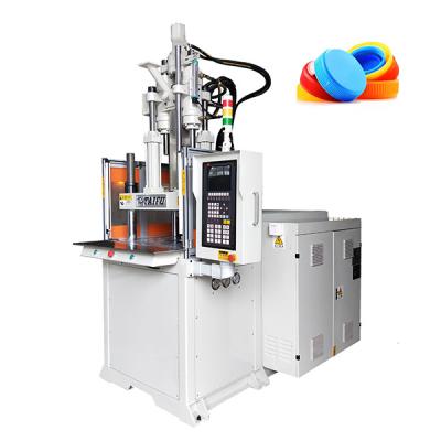 Cina Macchina per stampaggio a iniezione verticale a singola diapositiva da 85 tonnellate per la produzione di adesivi per avvolgimento a vite in vendita