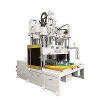 China Easy Operate Low Work Table Vertical Injection Molding Machine For Making Auto Parts for sale