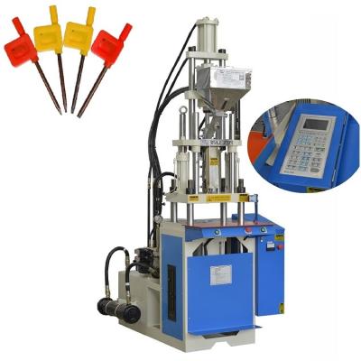 China goede prestaties Machine voor het maken van draaibanden Kleine verticale injectievormmachine voor kunststof Te koop