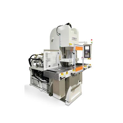 China Máquina de moldagem por injecção vertical de cabo de potência de deslizamento duplo de 85 toneladas para fabricação de fichas à venda