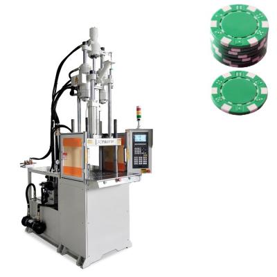 China Verticale injectie-gietmachine van 35 ton voor het maken van pokerchips Te koop