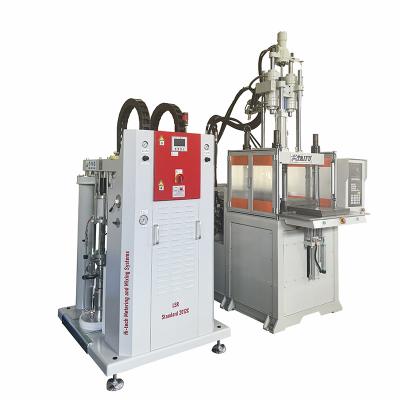 China Hoogwaardige vloeibare siliconen spuitgietmachine voor het maken van siliconen babyproducten Te koop