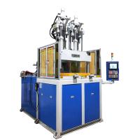 China High Efficiency Two Color Vertical Injection Molding Machine For Making Kitchen Ware for sale