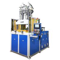 China High Efficiency Two Color Vertical Injection Molding Machine For Making Kitchen Ware for sale