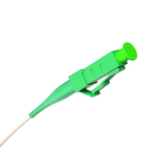 ISO9001 1550 Nm Fiber Optic Pigtail , OD 2mm LC Fiber Pigtail Single Mode 0