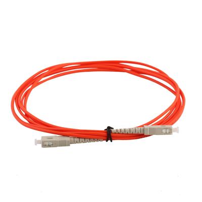 Cina Fibra dello Sc UPC di iso 9001 di HTD, simplex misto del cavo di toppa della fibra OM3 del OD 2mm in vendita