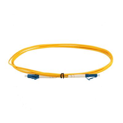 Cina Cavo di toppa della fibra di singolo modo di G652D 1310nm LC a LC, guaina semplice del cavo di toppa LSZH in vendita