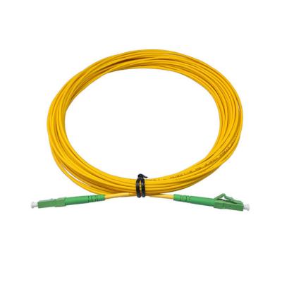 Cina PVC LC APC di CATV alla fibra semplice 5m di singolo modo del cavo di toppa di LC APC in vendita